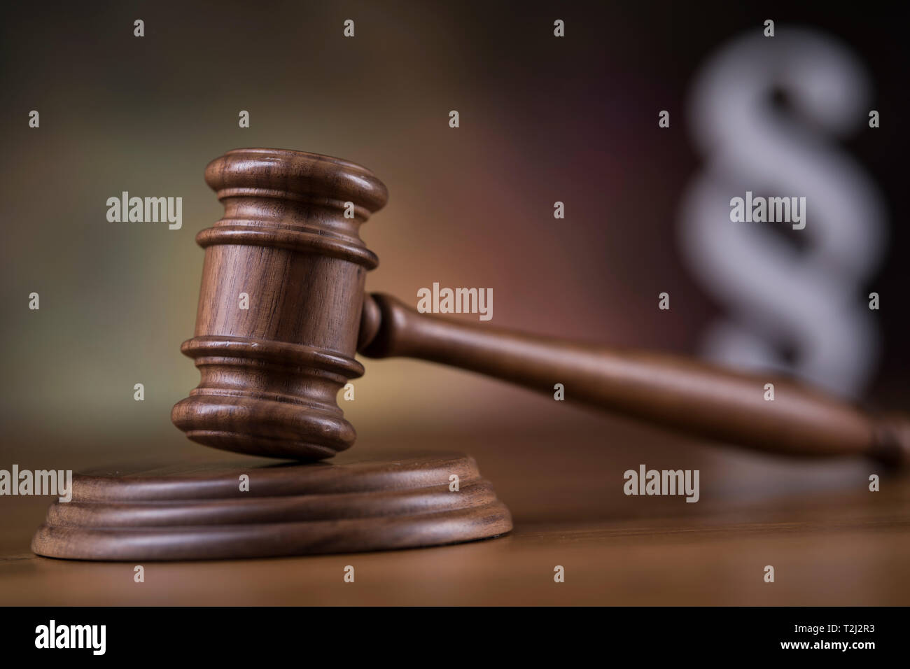 Law theme, mallet of judge, wooden gavel Stock Photo - Alamy