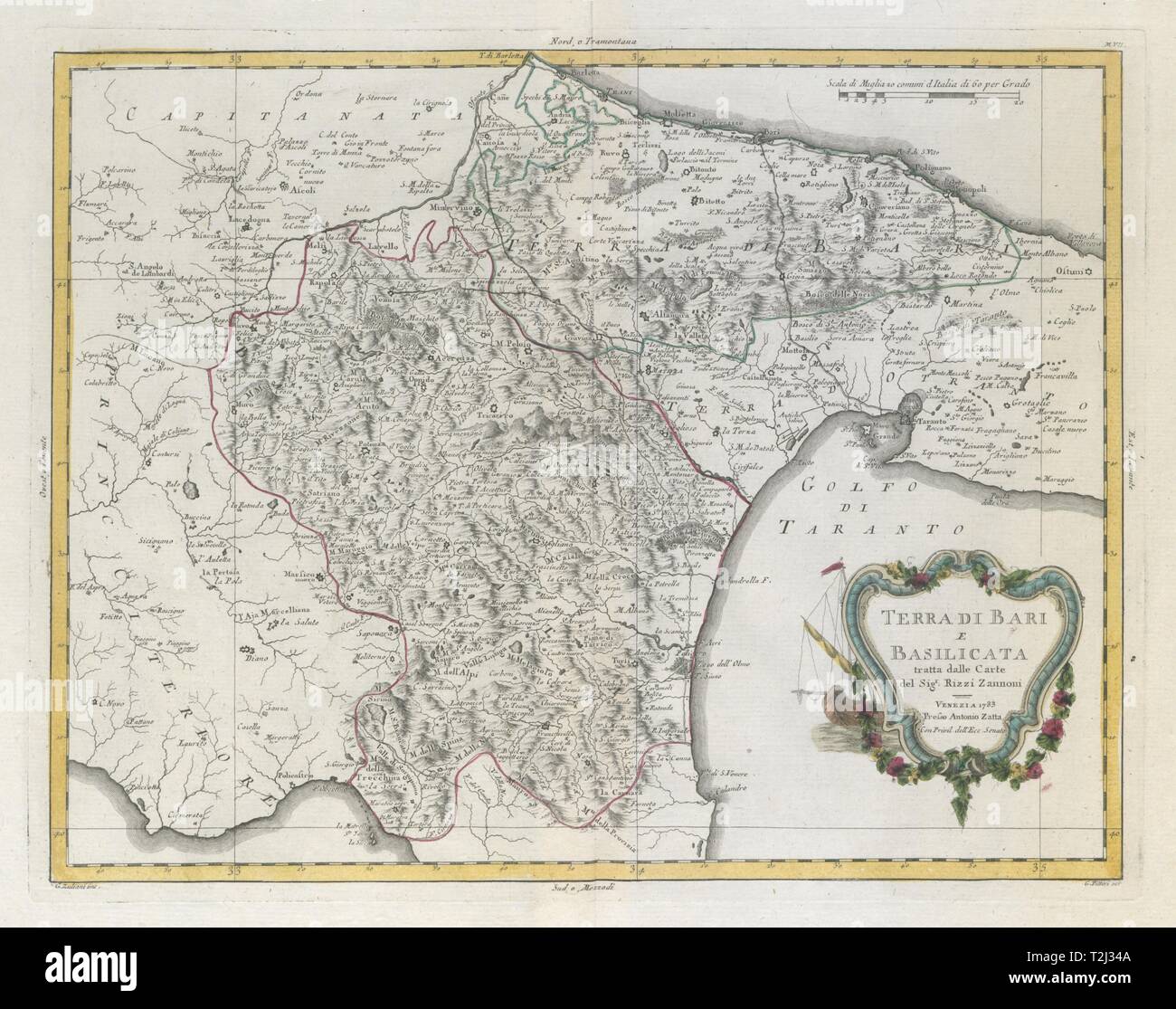 Bari map hi-res stock photography and images - Alamy