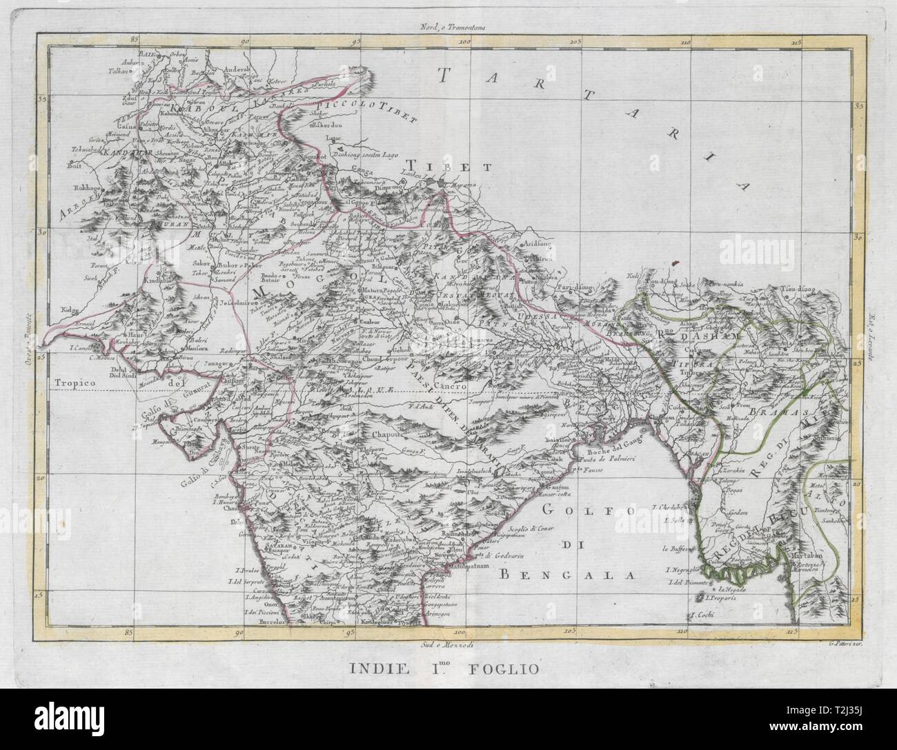 Mughal Empire Mughal Empire Map Hi Res Stock Photography And Images