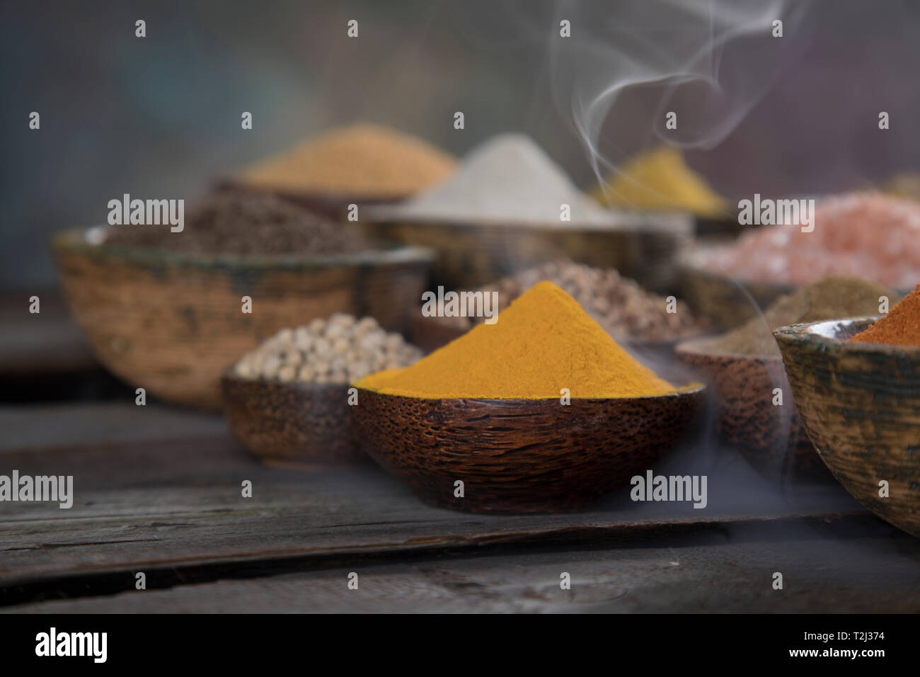 Smoke background , Spice Still Life Stock Photo - Alamy