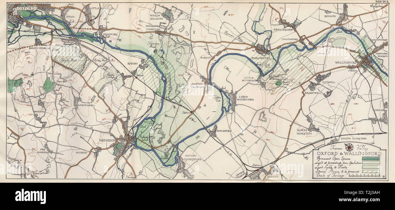 THAMES VALLEY. Oxford - Iffley - Abingdon - Dorchester - Wallingford ...