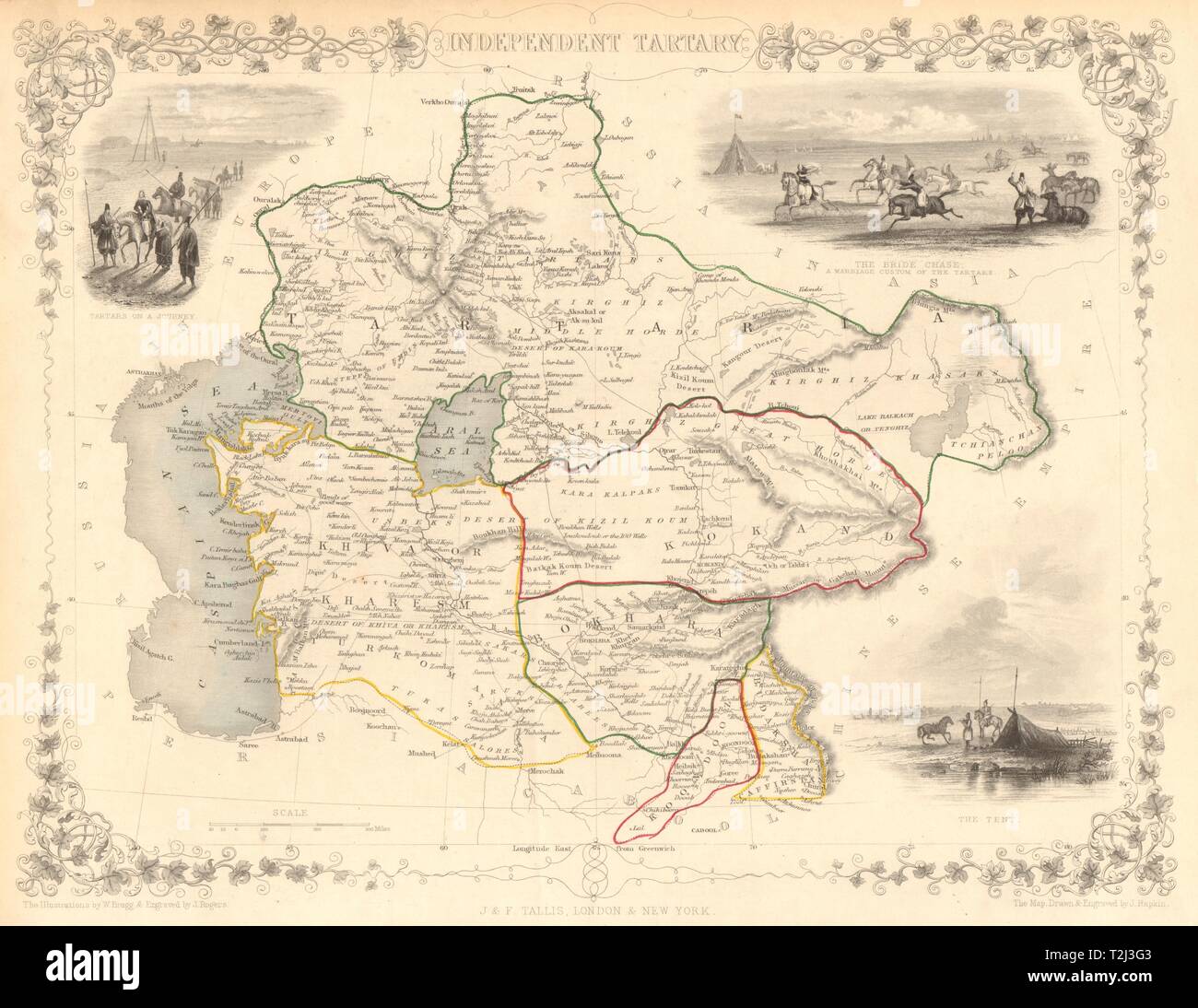 Bokhara kokand map hi-res stock photography and images - Alamy