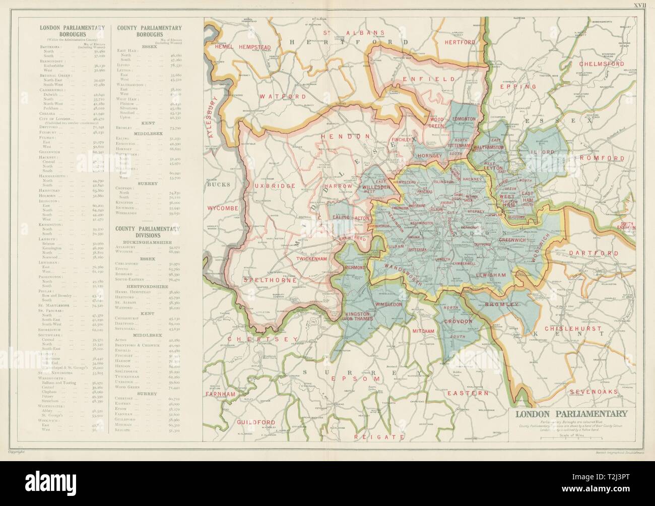 GREATER LONDON PARLIAMENTARY. Constituencies Boroughs # electors. BACON ...