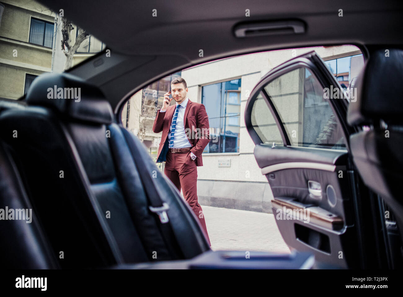 Stretch limousine interior hi-res stock photography and images - Alamy