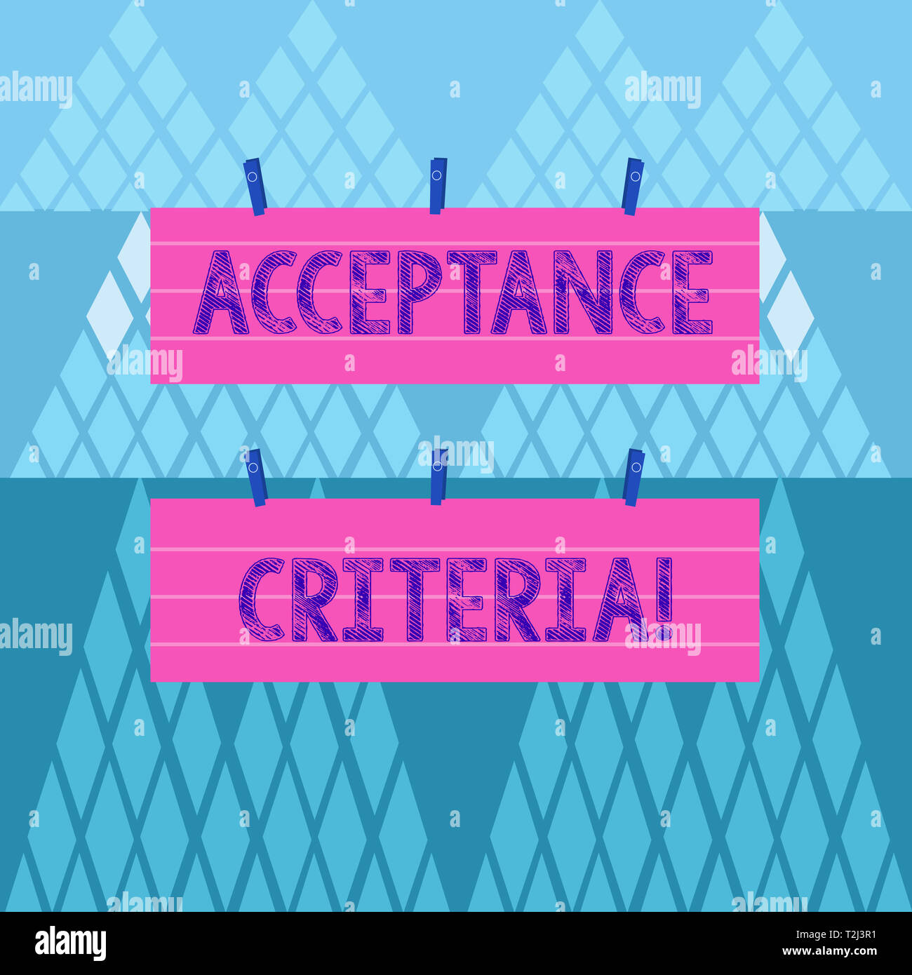 Conceptual hand writing showing Acceptance Criteria. Concept meaning ...