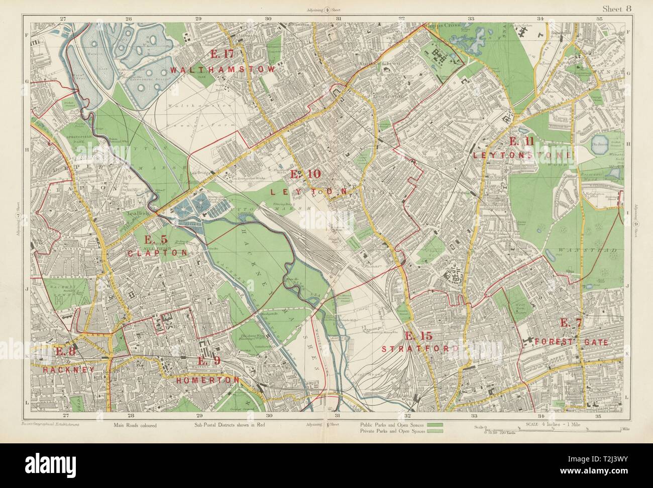 LEYTON/STONE Clapton Forest Gate Hackney Stratford Walthamstow. BACON ...