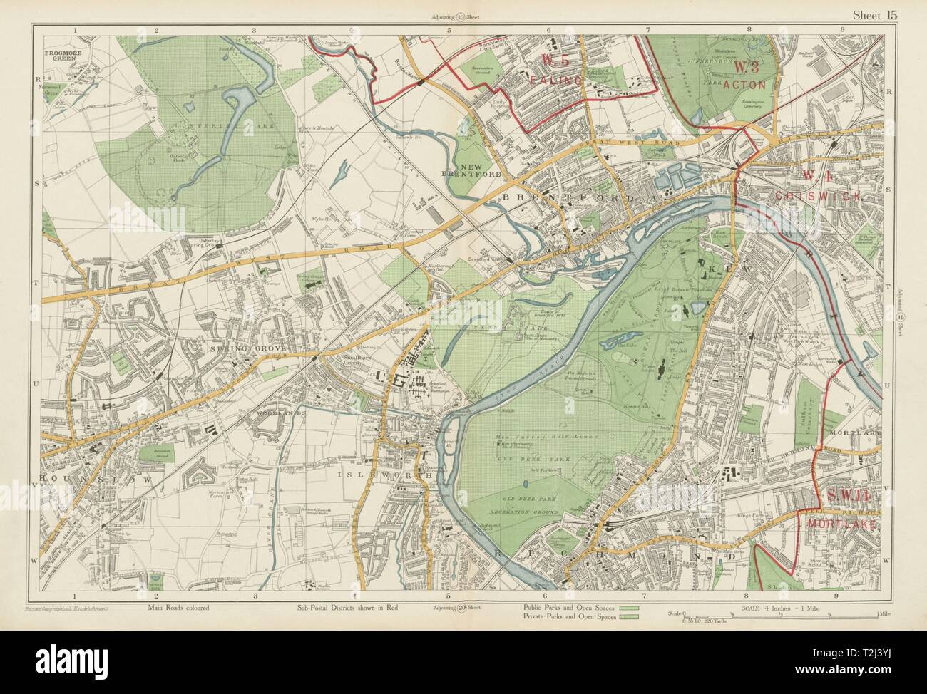 Map of w3 london hi-res stock photography and images - Alamy