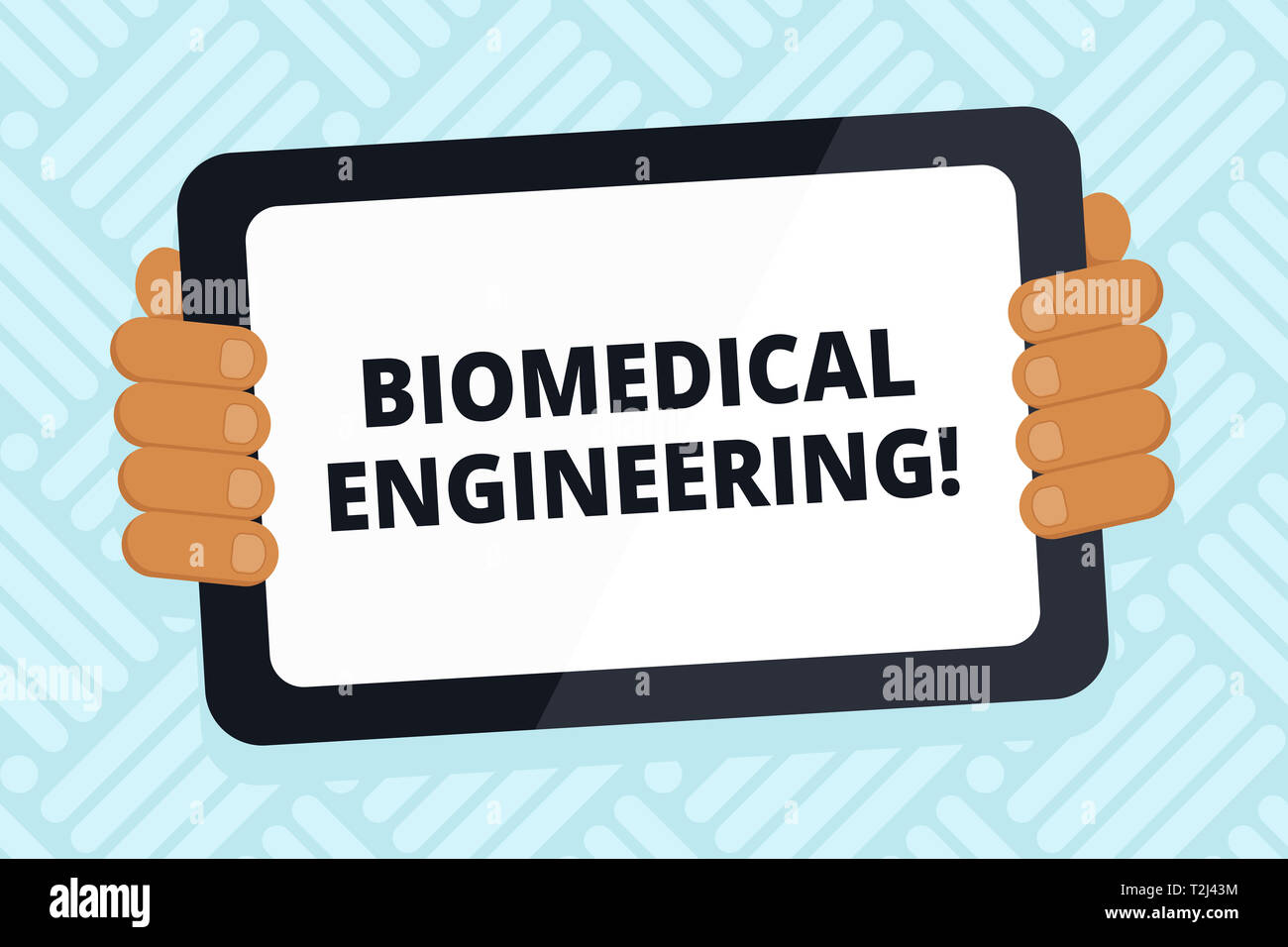 Handwriting text writing Biomedical Engineering. Conceptual photo ...