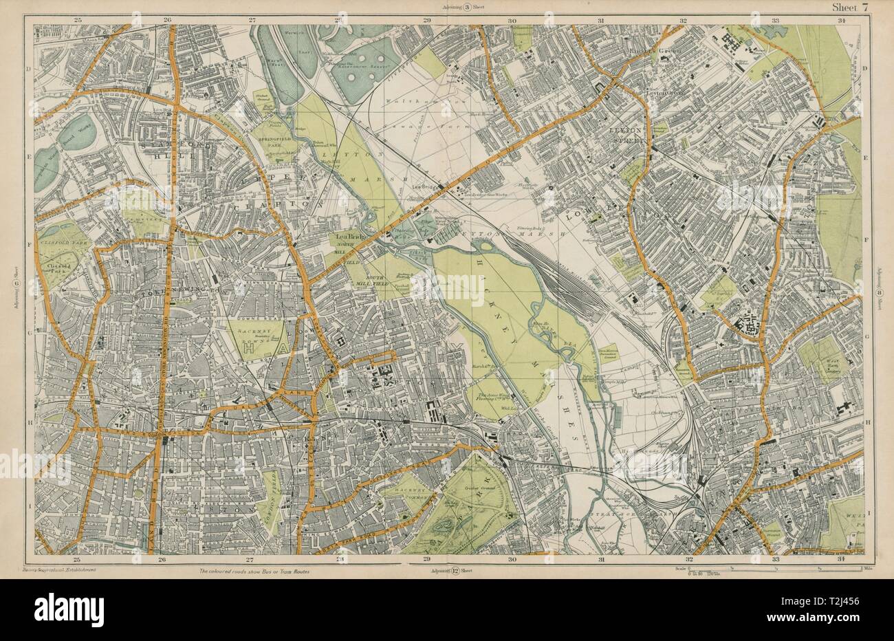 Map Of Stoke Newington High Resolution Stock Photography and Images - Alamy