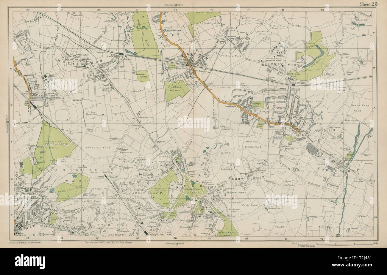 CHISLEHURST Eltham Mottingham Bromley Sidcup Foots Cray Catford. BACON ...