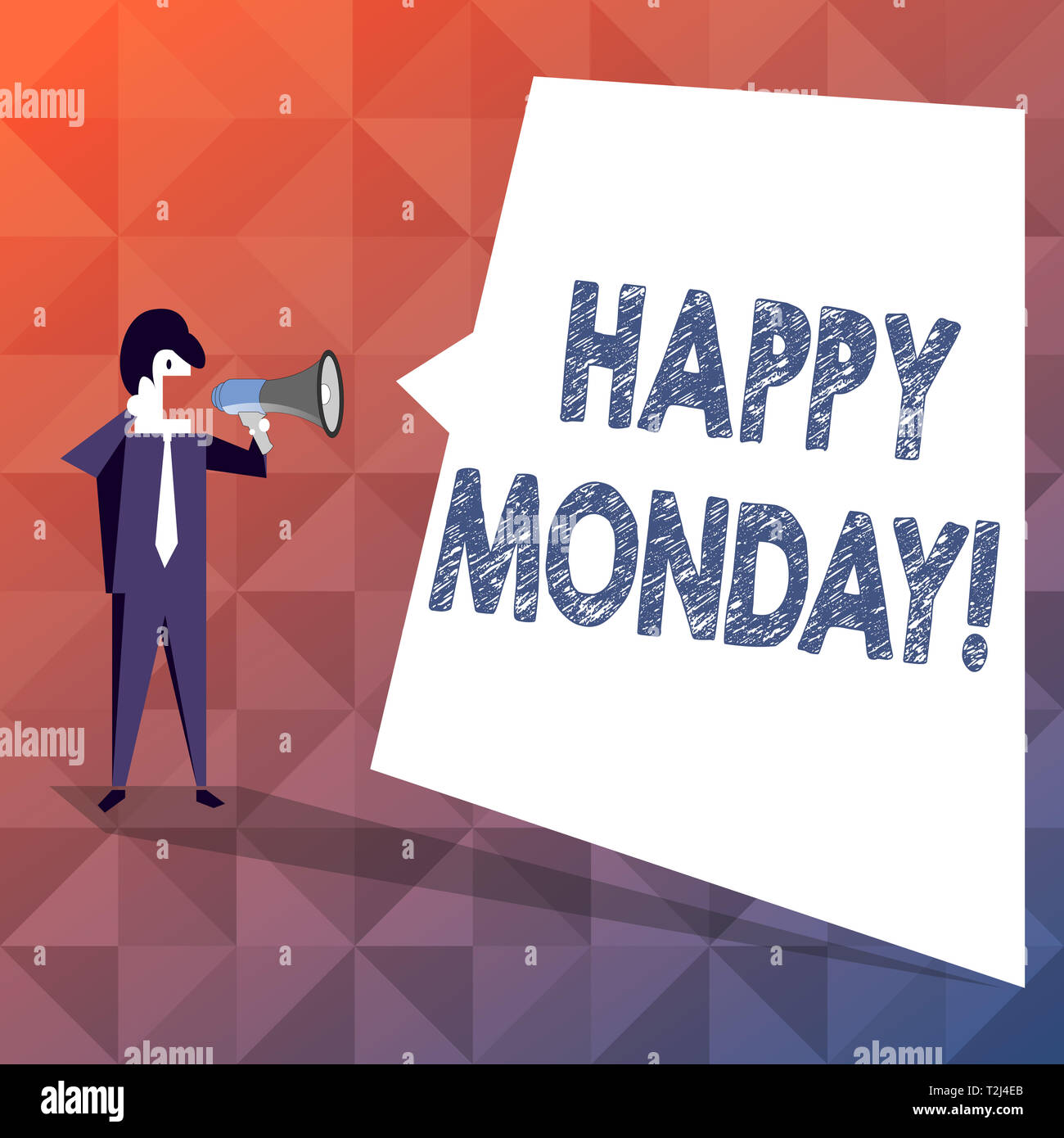 Happy monday motivational sign on hi-res stock photography and images ...