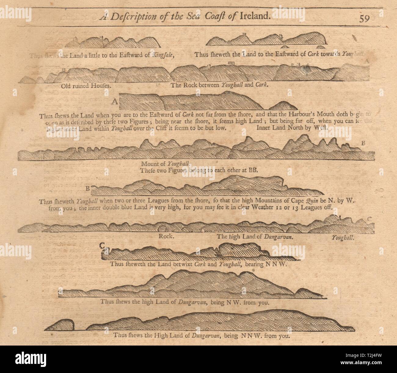 Dungarvan map hi-res stock photography and images - Alamy