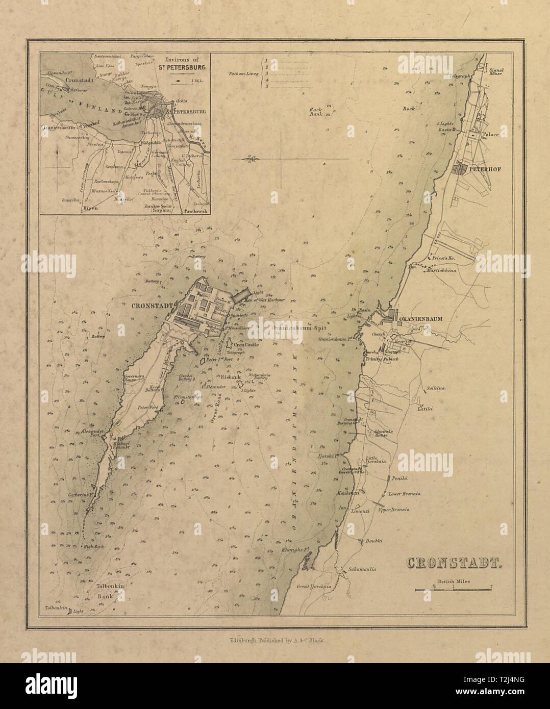 Cronstadt Kronstadt Kotlin Island Peterhof St Petersburg. SIDNEY HALL ...