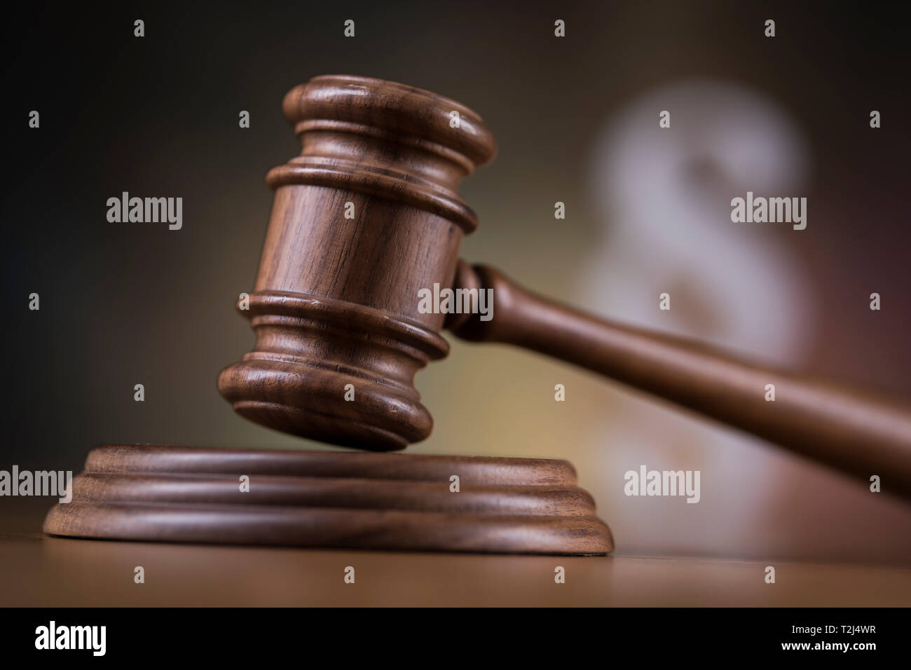 Law theme, mallet of judge, wooden gavel Stock Photo - Alamy
