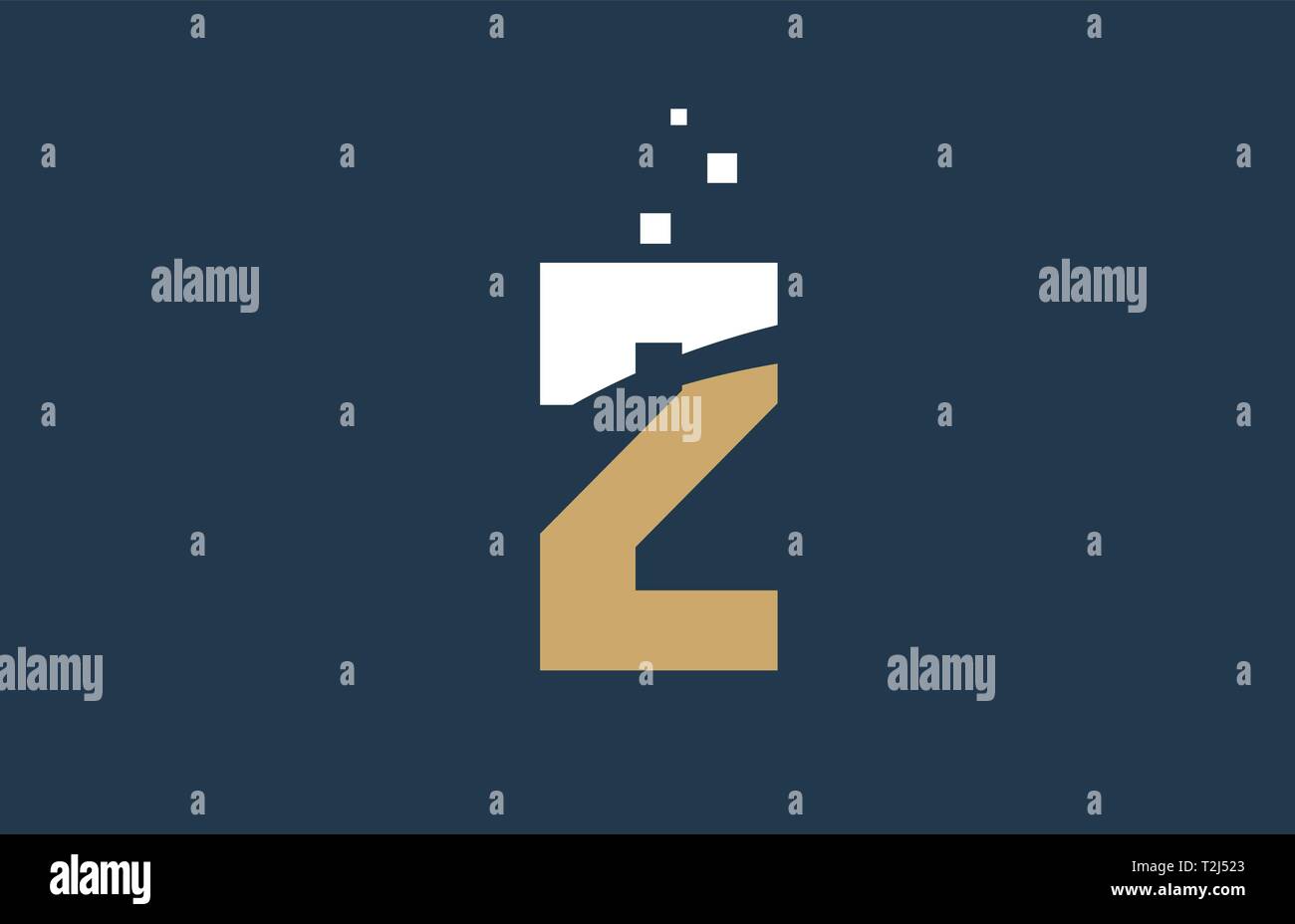 2 color design Stock Vector Images - Alamy