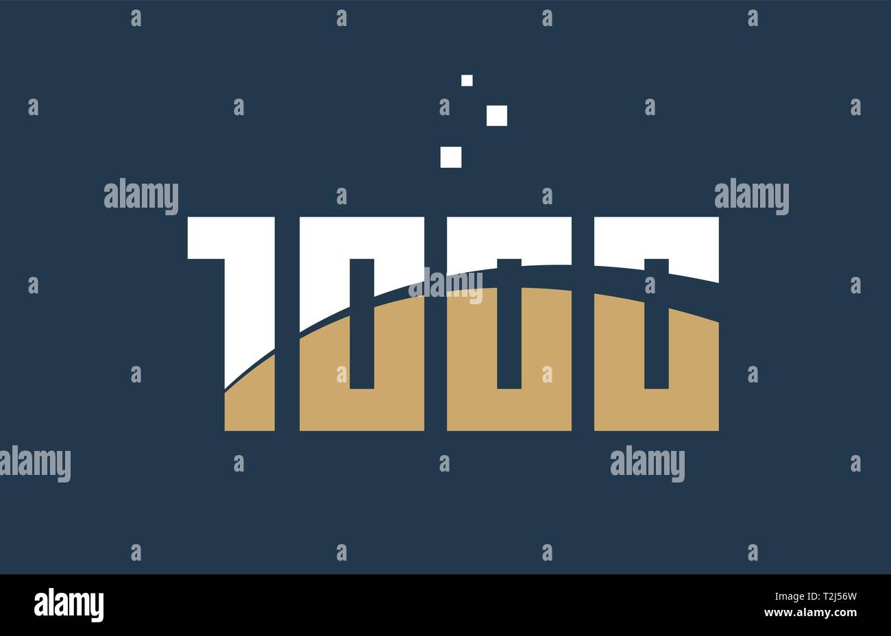 Number 1000 Stock Vector Images - Alamy