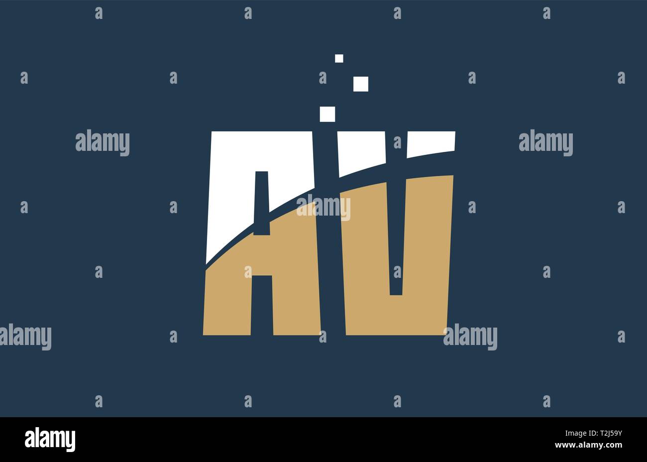 yellow white blue color alphabet letter AV A V logo combination design ...
