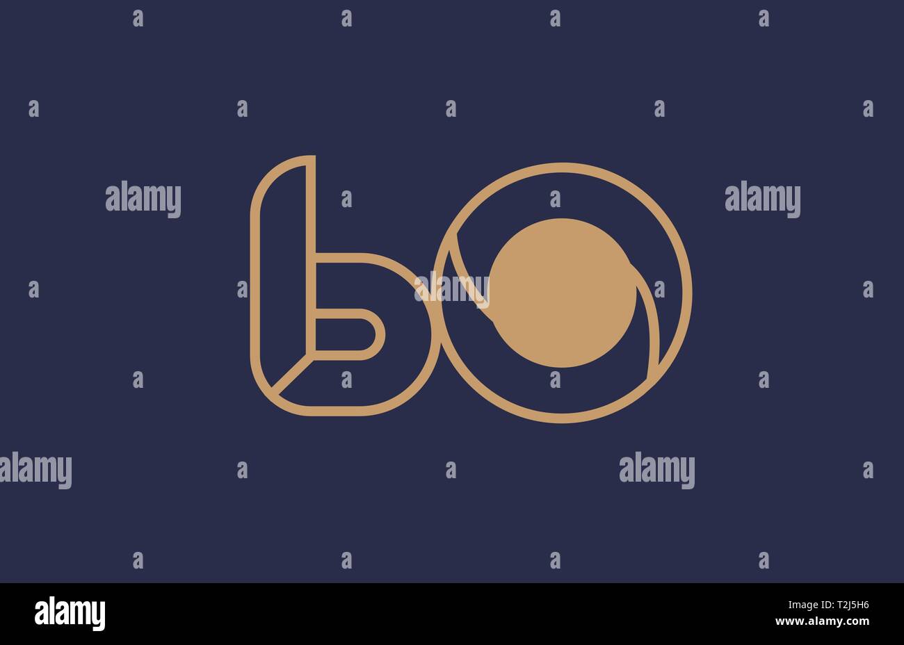 brown blue line number 60 logo icon for a company business or corporate ...