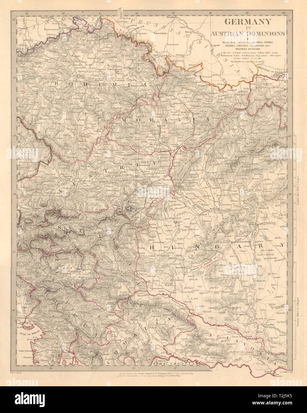 AUSTRIAN DOMINION. Bohemia Moravia Styria Illyria Croatia Hungary. SDUK ...