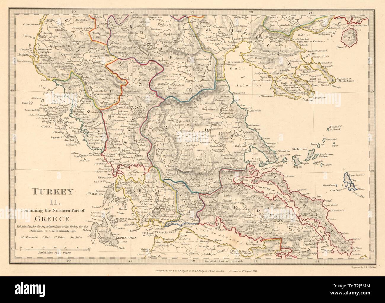 GREECE. Corfu Ionian Euboea Kephalonia Saloniki Lepanto Ioannina. SDUK ...
