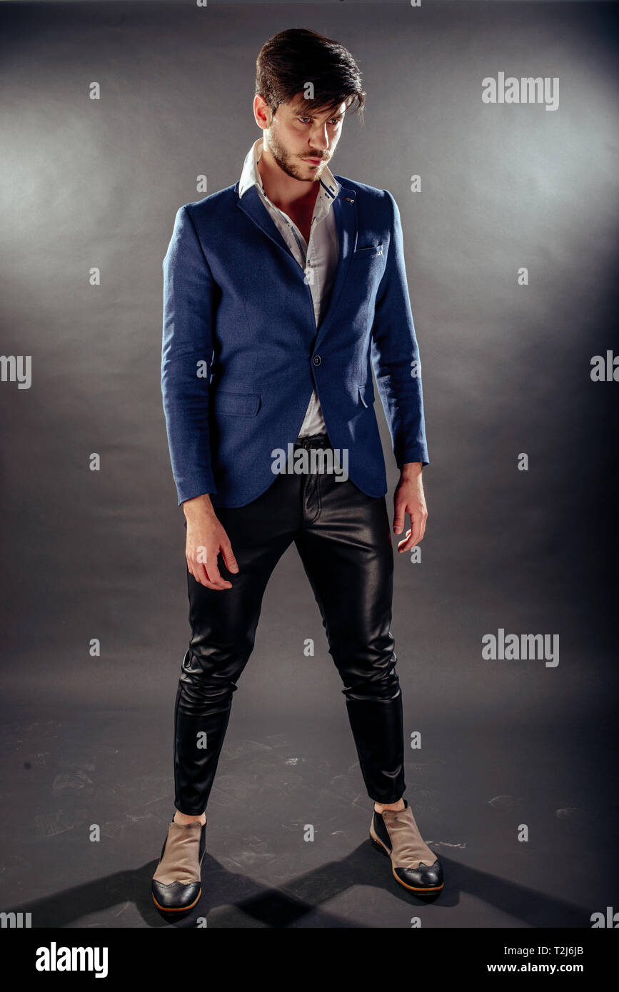 Male potrait suit hi-res stock photography and images - Alamy