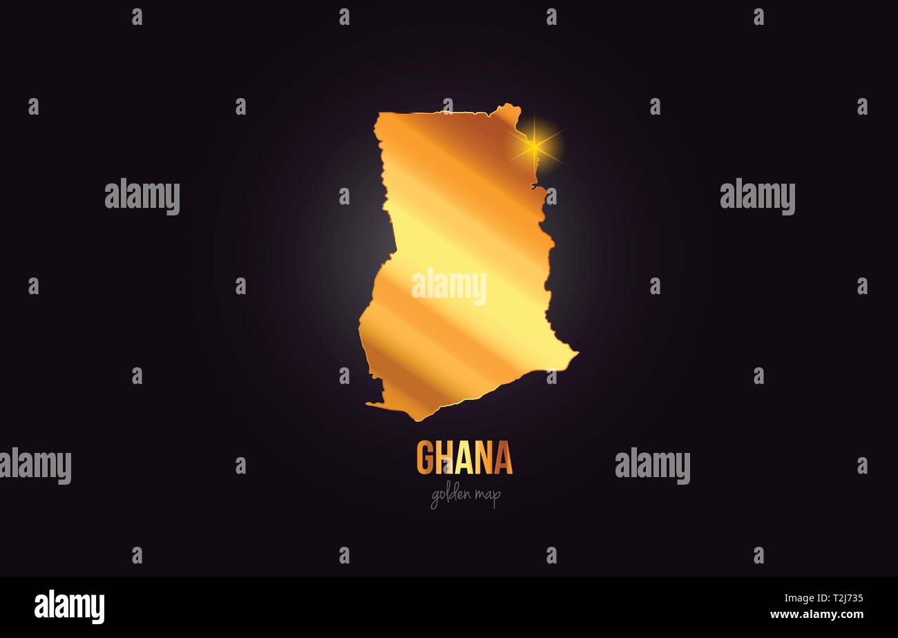 Color map ghana hi-res stock photography and images - Alamy