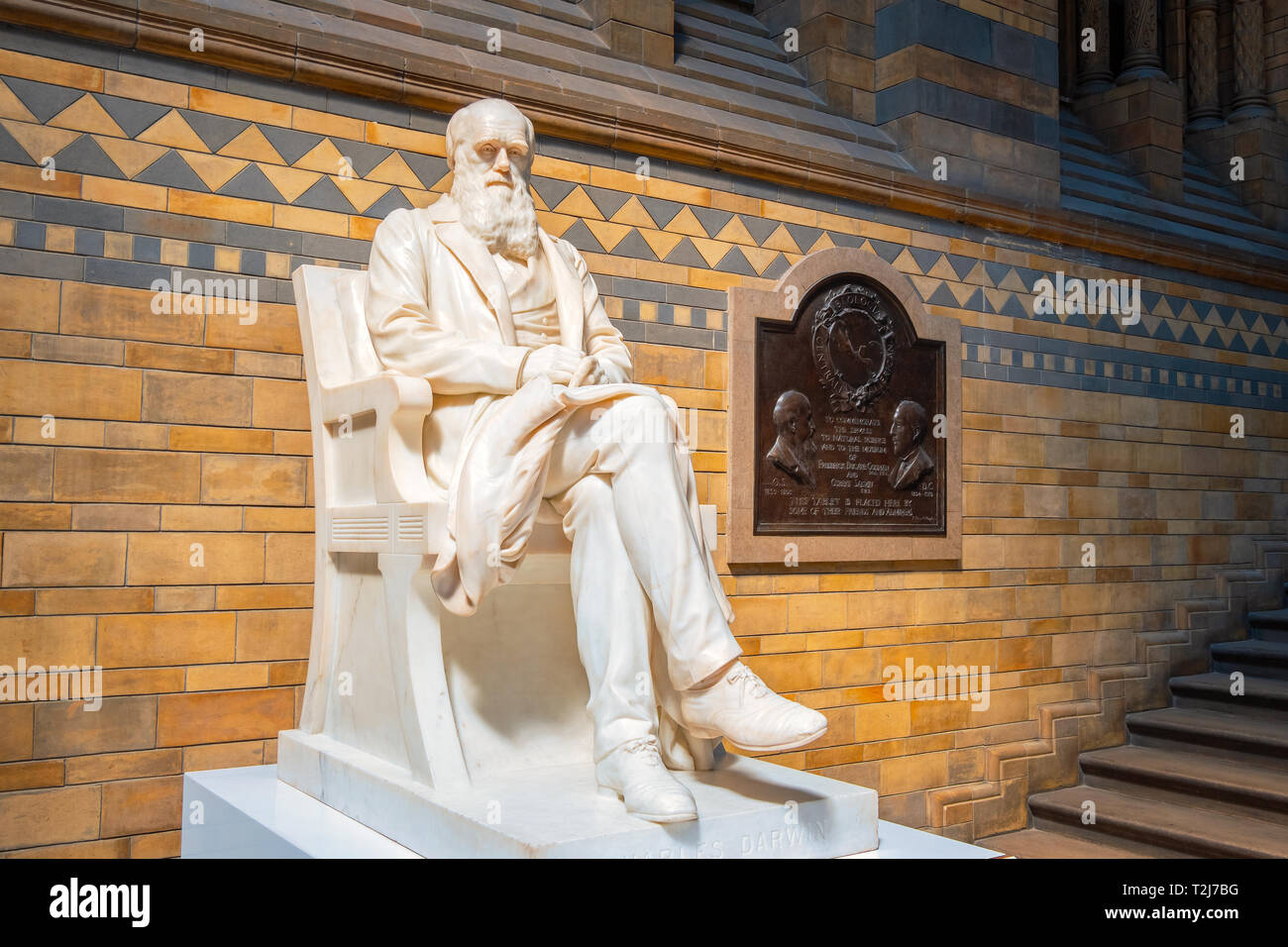 London, United Kingdom - May 20 2018: Sir Charles Darwin English ...