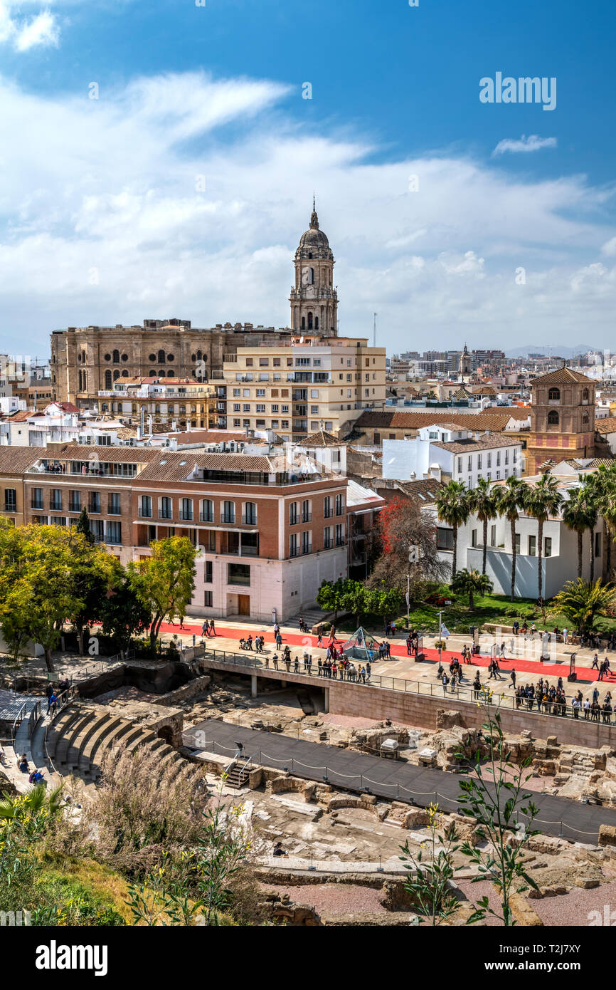 Malaga amphitheatre hi-res stock photography and images - Alamy