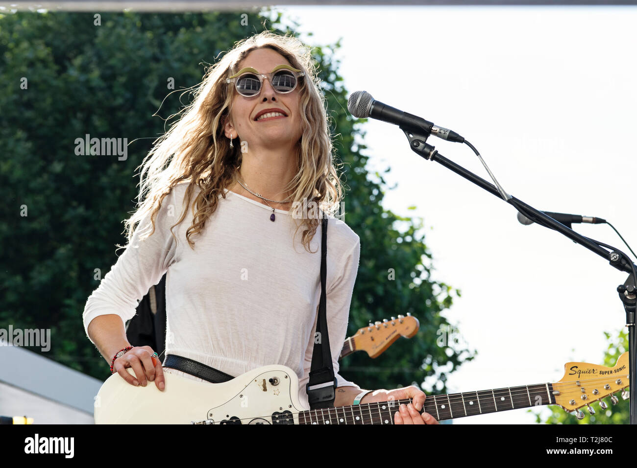 PUMAROSA live at Southbank Centre, Meltdown Festival 2018 Stock Photo ...