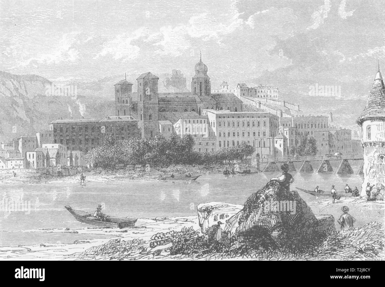 Passau germany Black and White Stock Photos & Images - Alamy