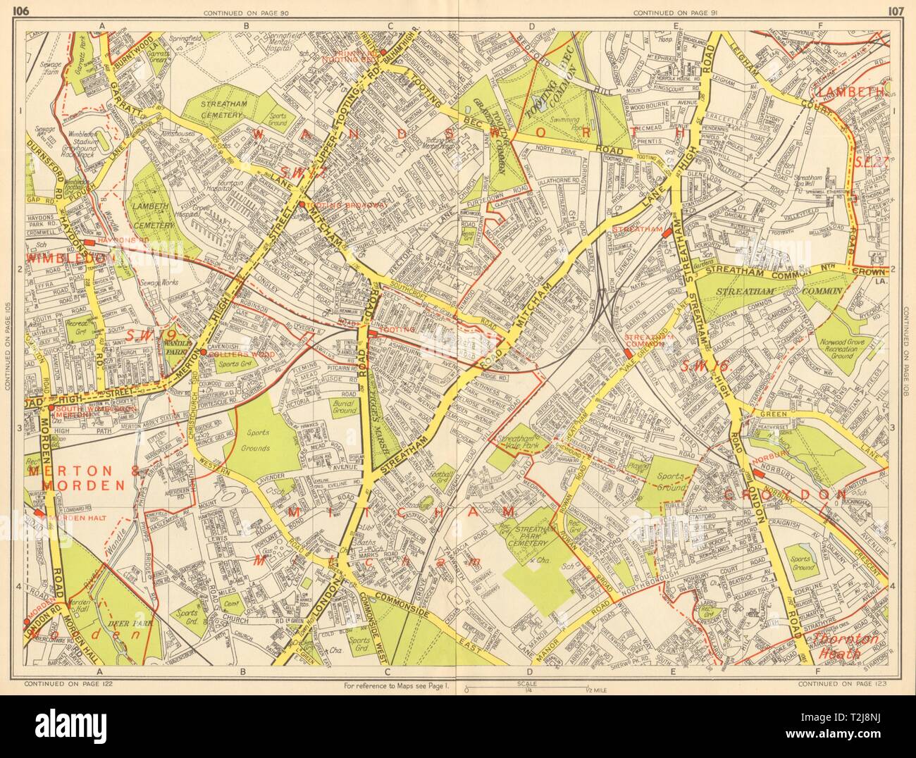 London street map geographer's hi-res stock photography and images - Alamy