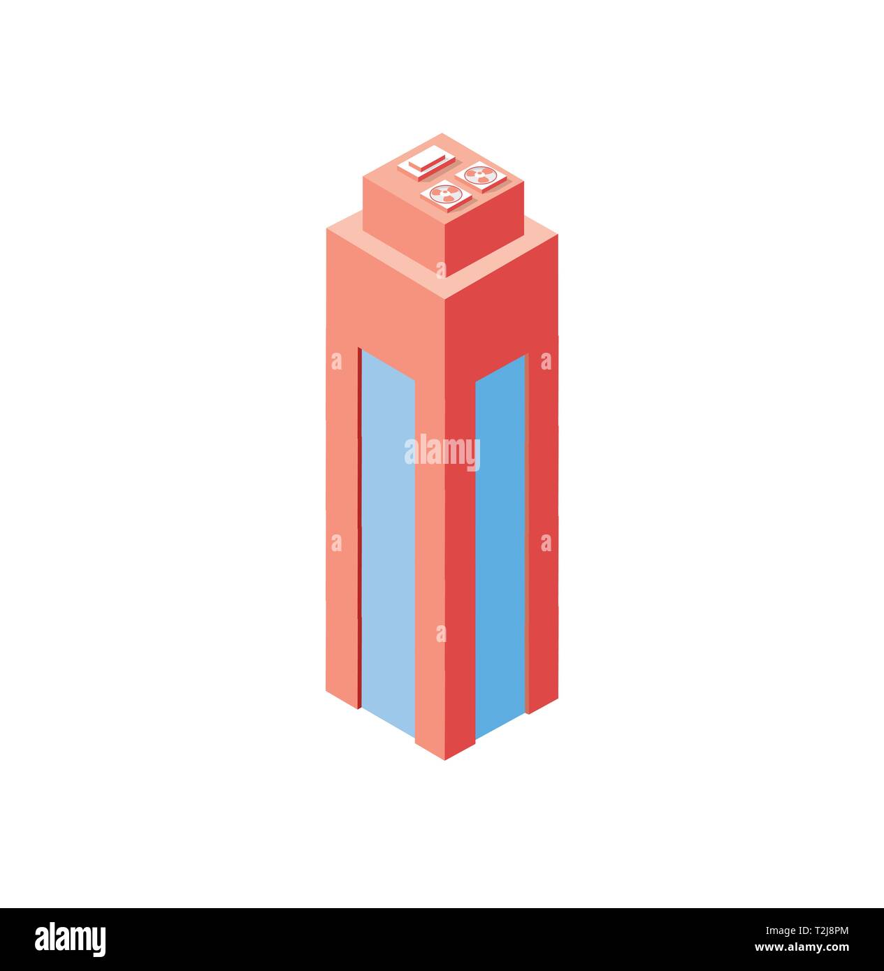 Tower block cut out Stock Vector Images - Alamy