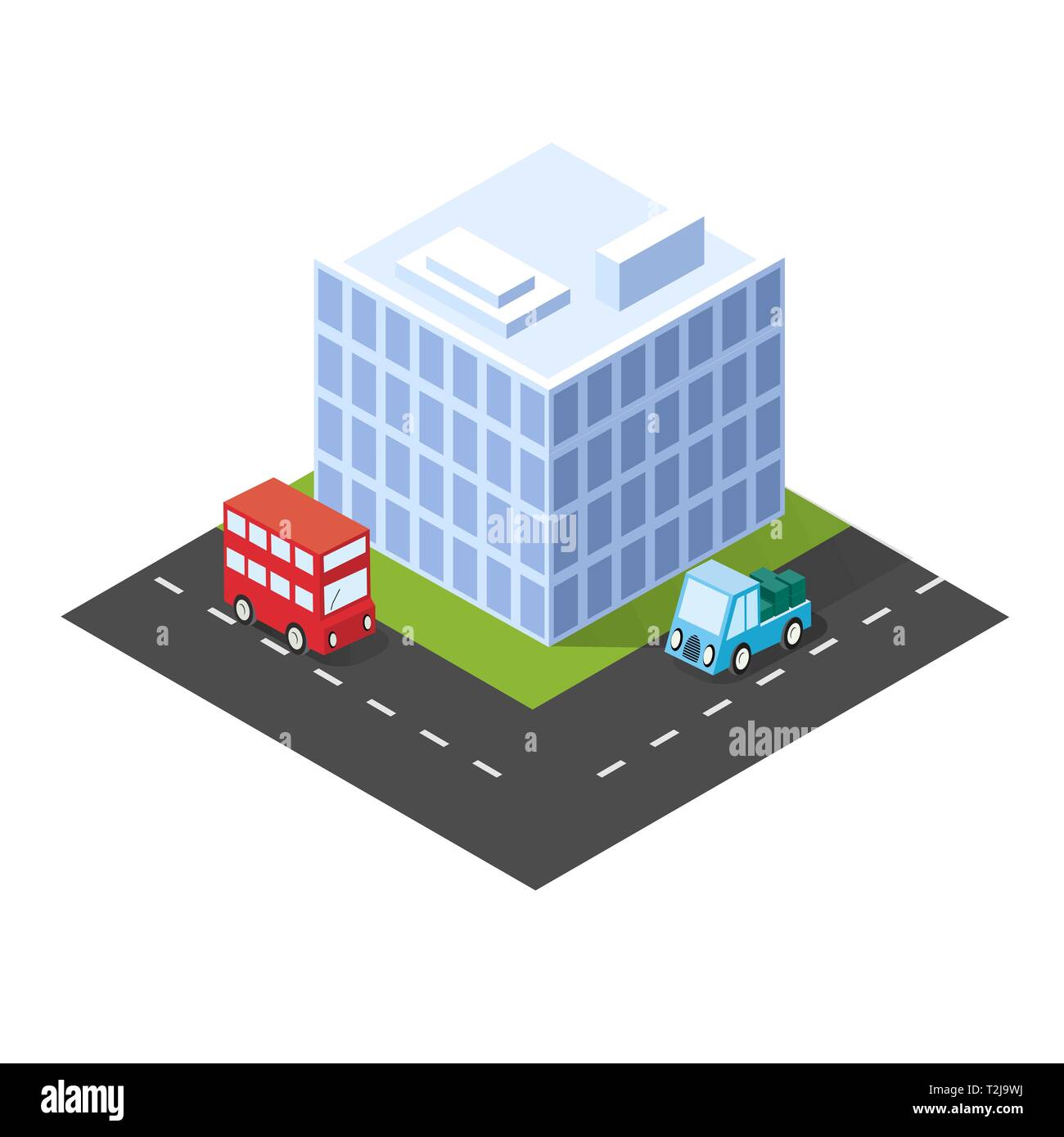 Residential block housing Stock Vector Images - Alamy