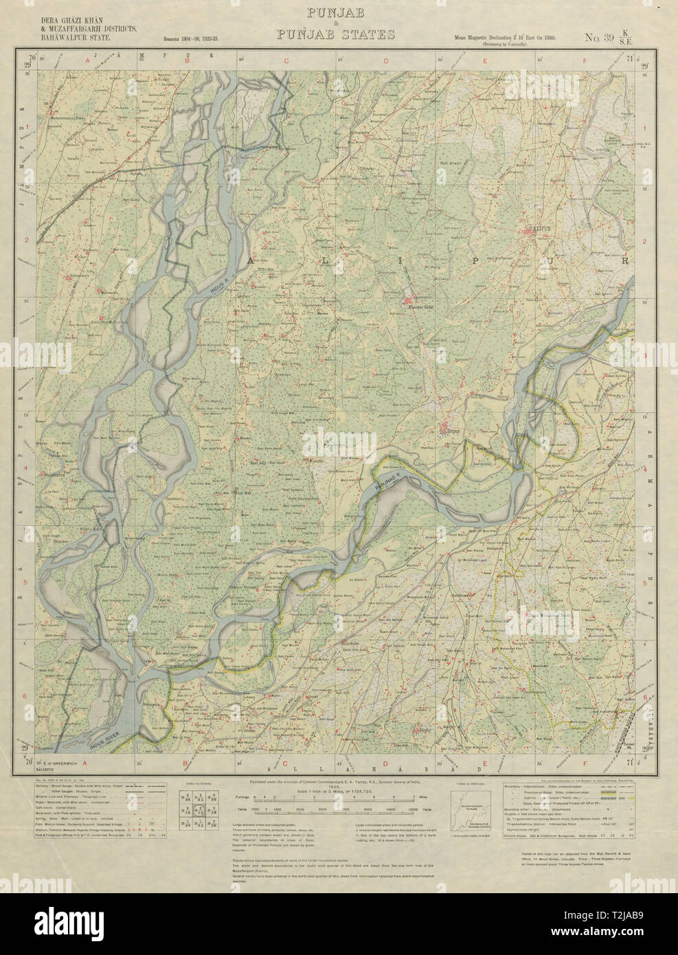 Indus map hi-res stock photography and images - Alamy