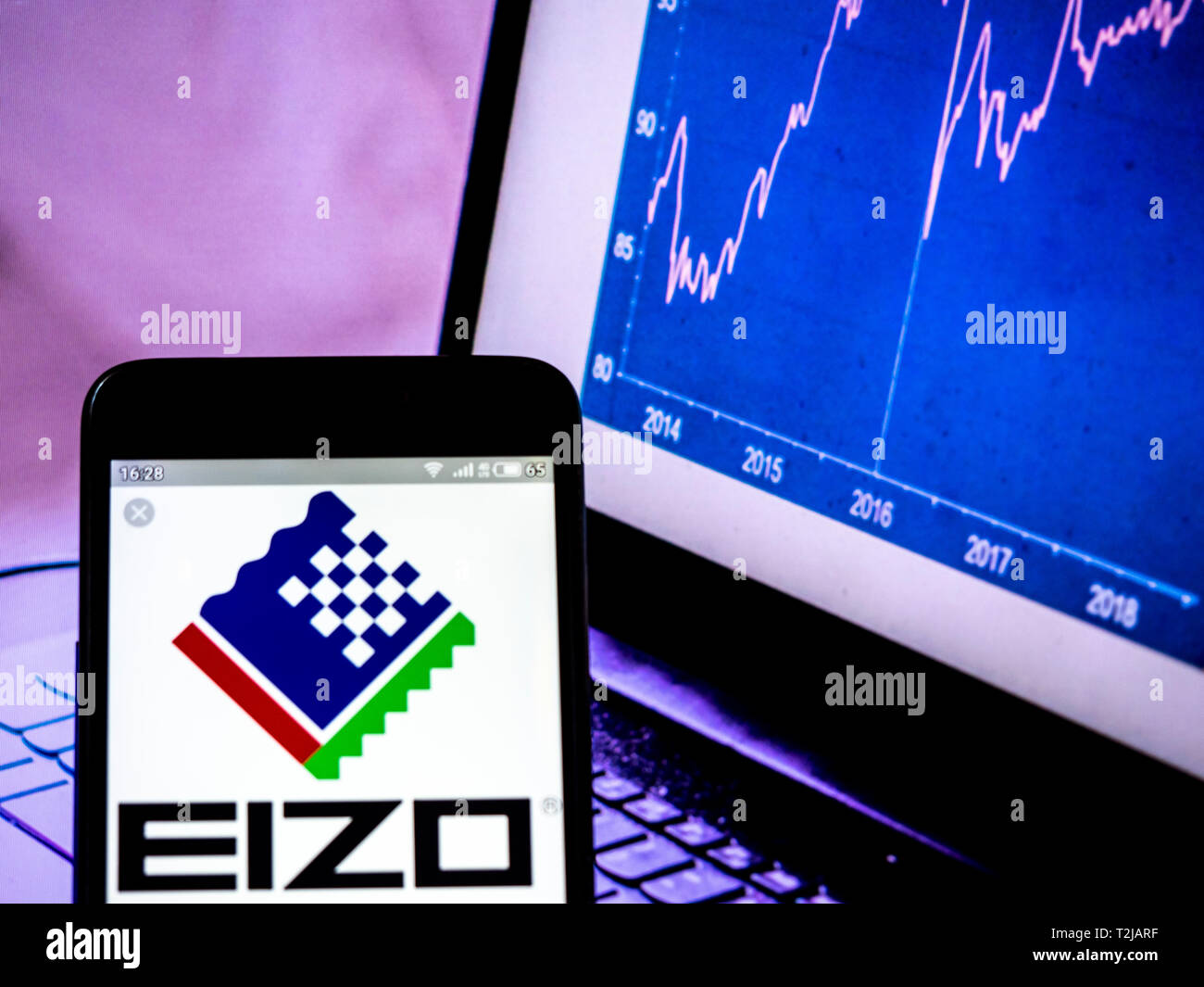 Eizo logo hi-res stock photography and images - Alamy