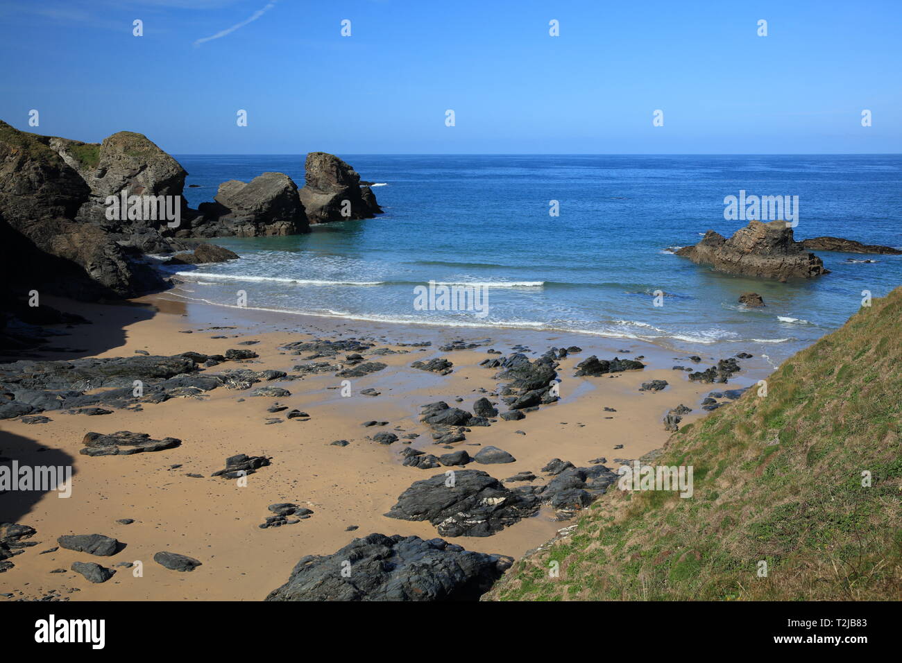 Porthcothan bay cornwall hi-res stock photography and images - Alamy