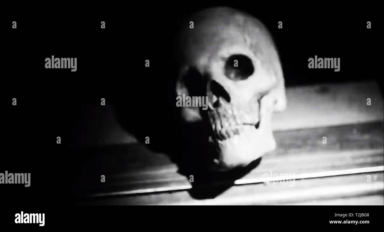 A creepy skull Stock Photo - Alamy