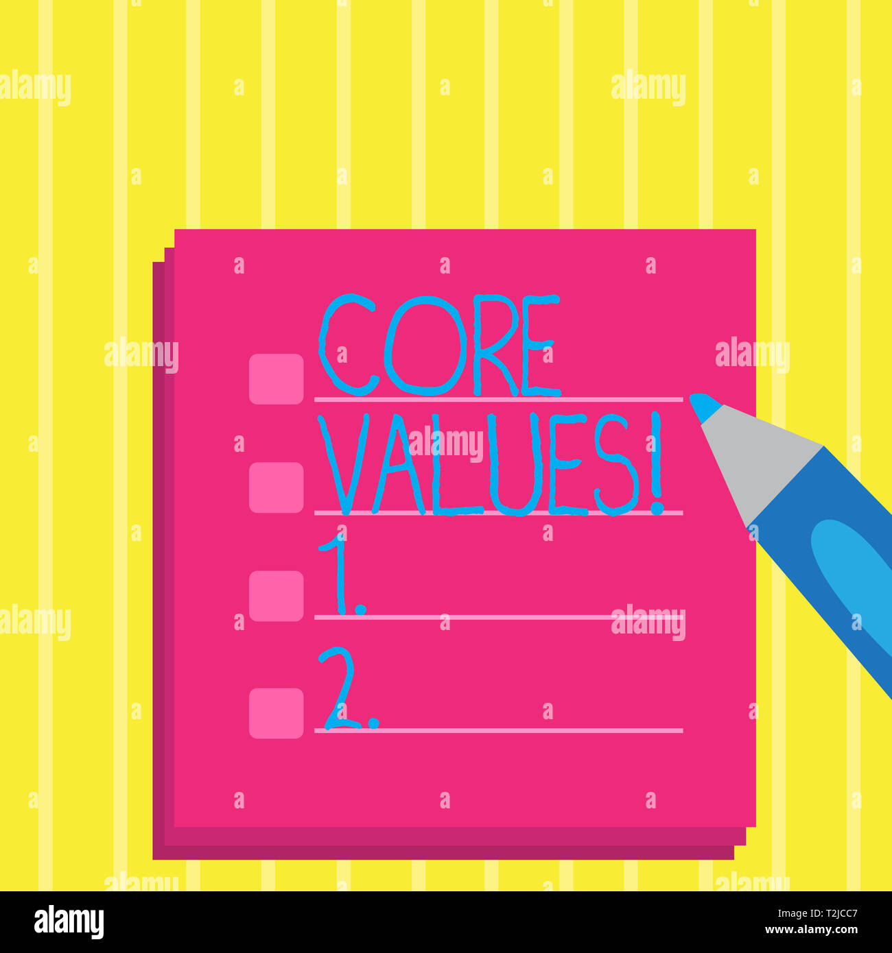 Text sign showing Core Values. Business photo showcasing principle that ...