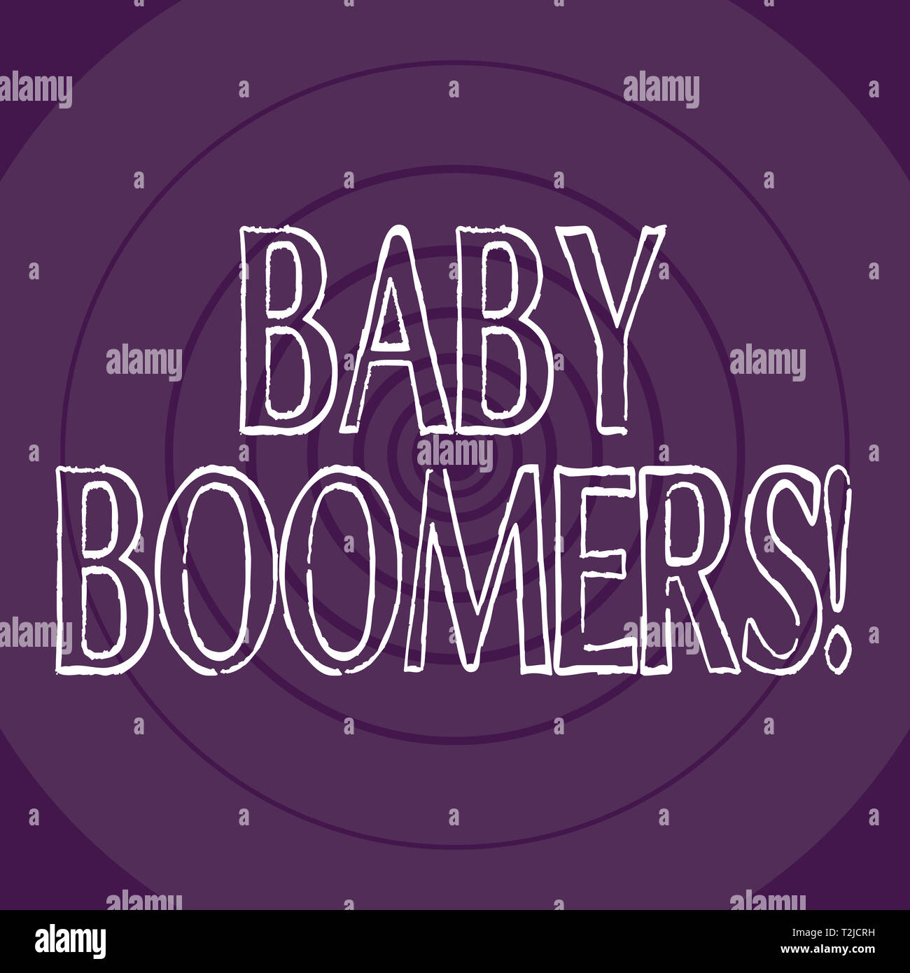 Word writing text Baby Boomers. Business photo showcasing demonstrating ...