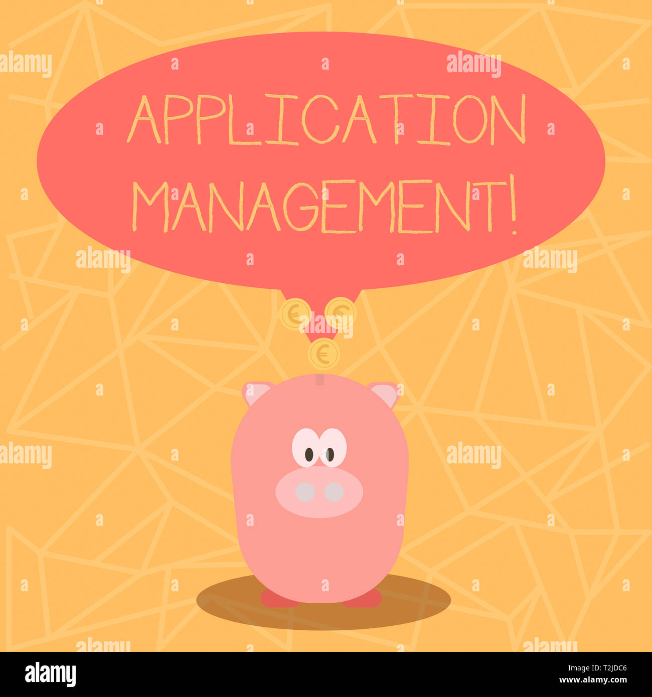 Conceptual hand writing showing Application Management. Concept meaning ...