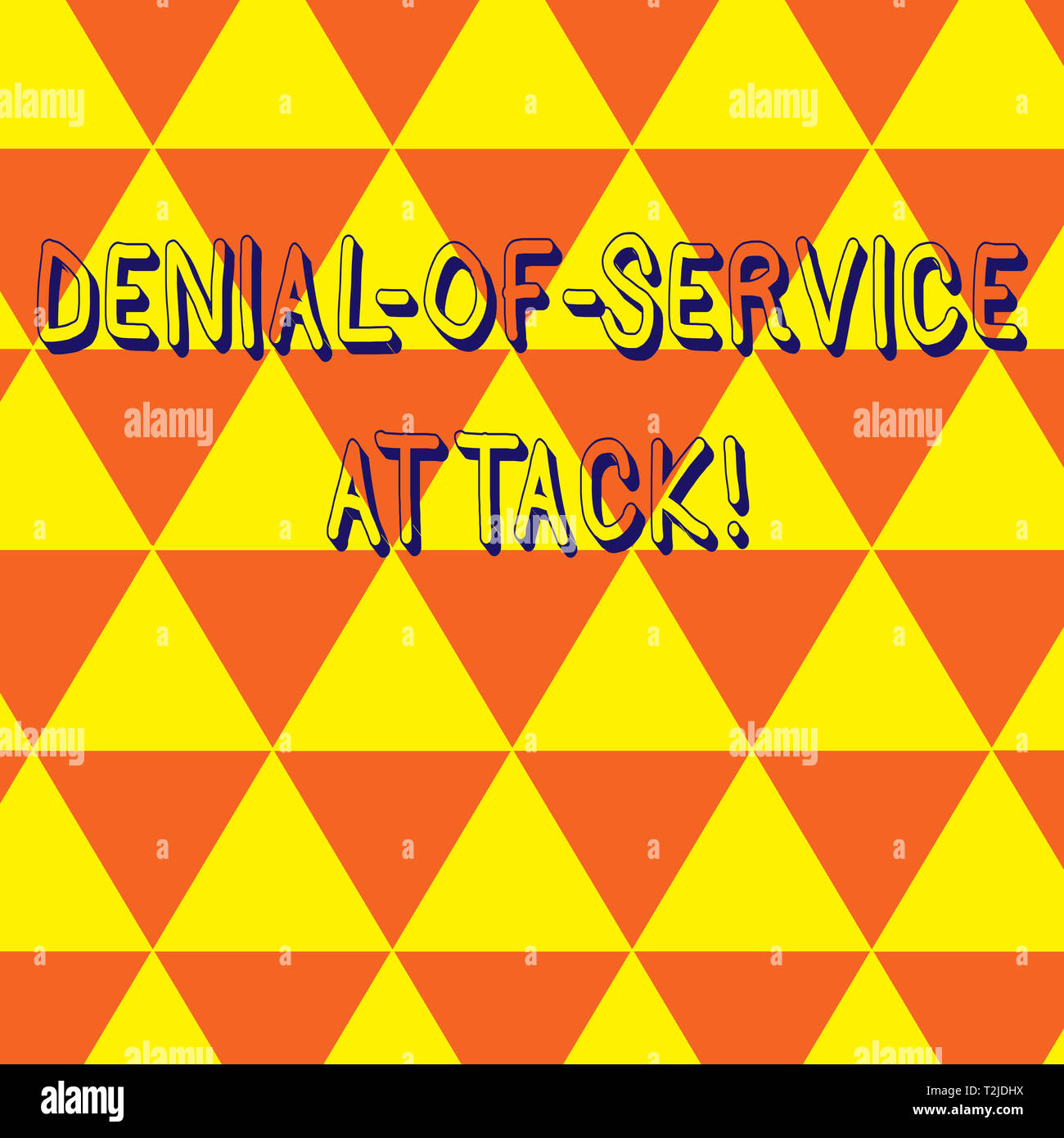 Writing note showing Denial Of Service Attack. Business concept for ...
