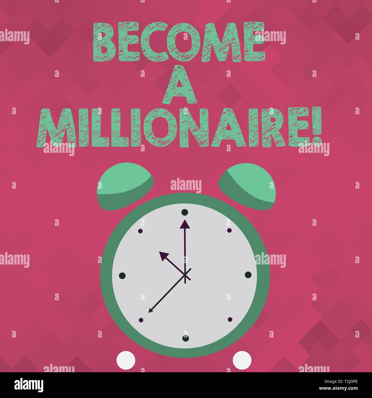 Text sign showing Become A Millionaire. Business photo showcasing ...