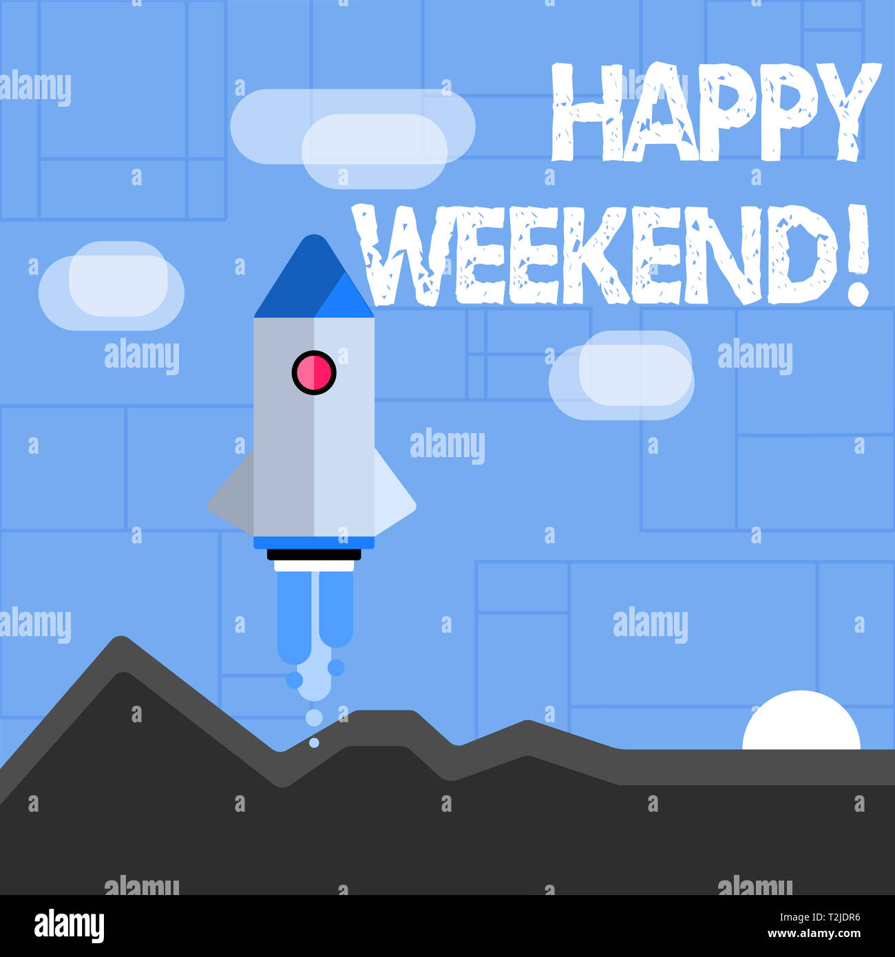 Conceptual hand writing showing Happy Weekend. Concept meaning feelings ...