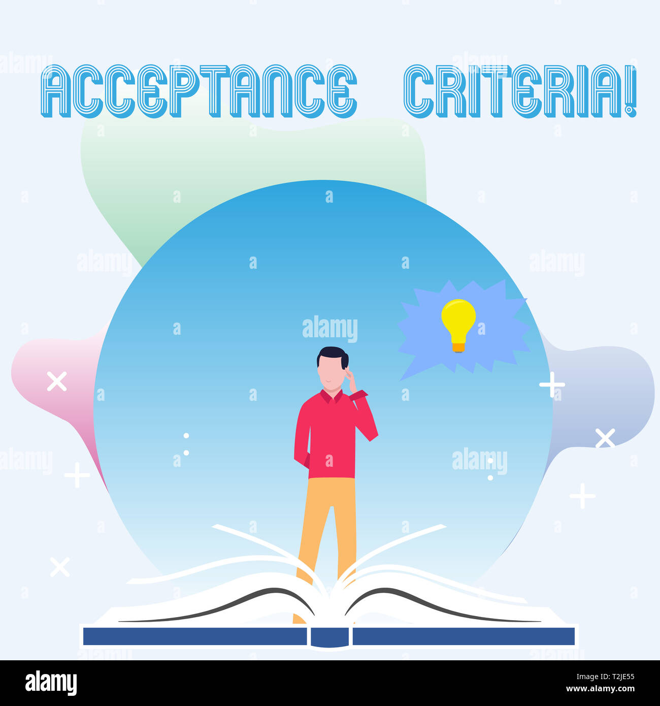 Text sign showing Acceptance Criteria. Business photo showcasing ...