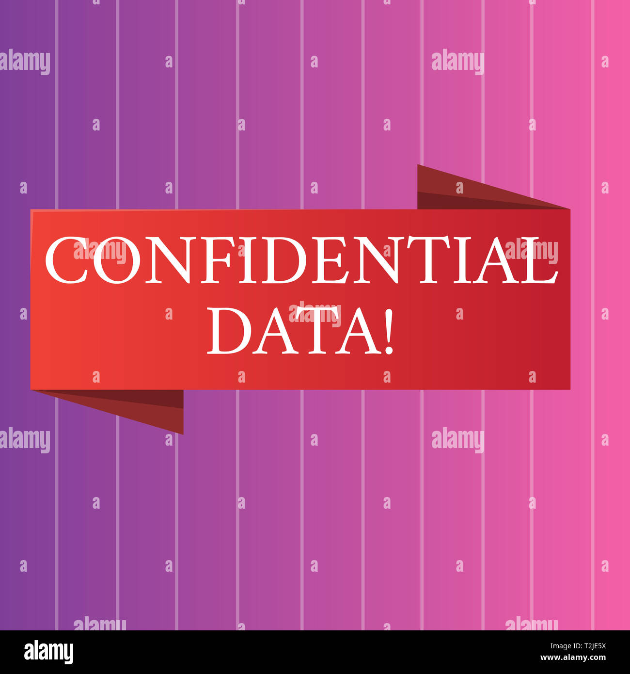 Word writing text Confidential Data. Business photo showcasing term ...
