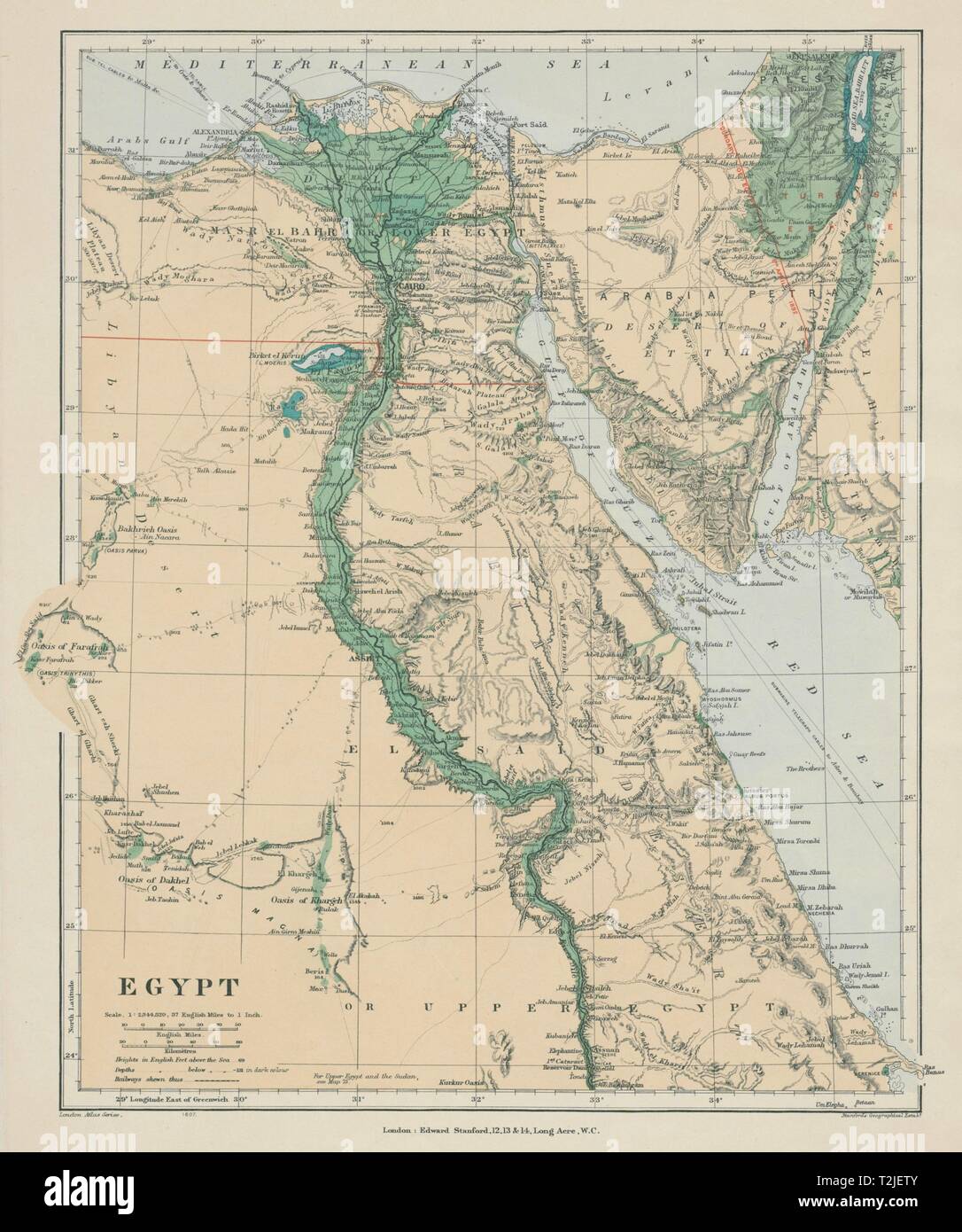 Nile River Valley Map