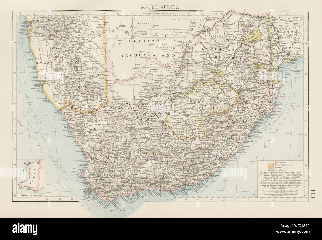 Colonial South Africa. Goldfields. Bechuanaland. Cape Colony. THE TIMES ...