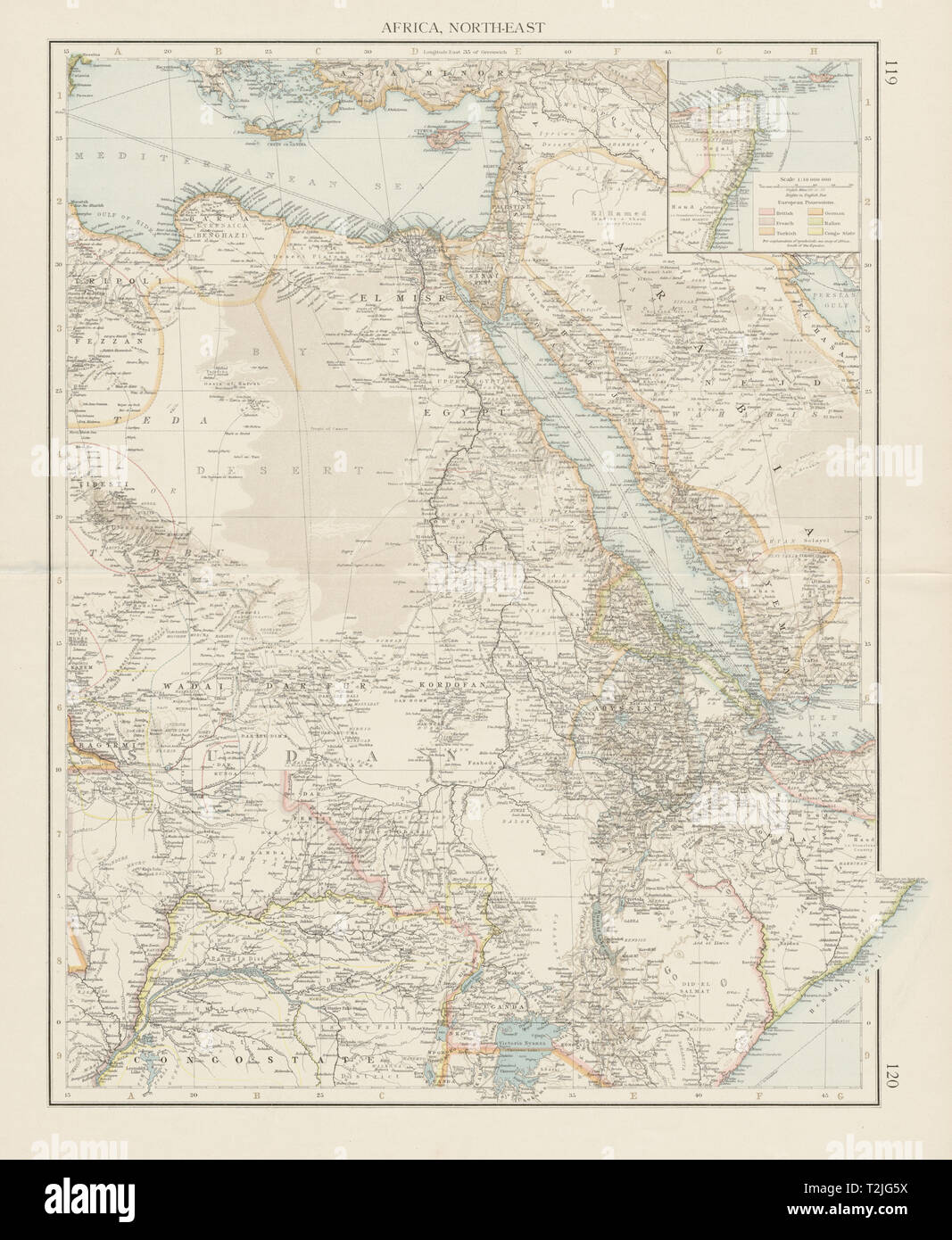 Colonial Africa North-East. Hejaz Kenya Abyssinia Colonial. THE TIMES ...