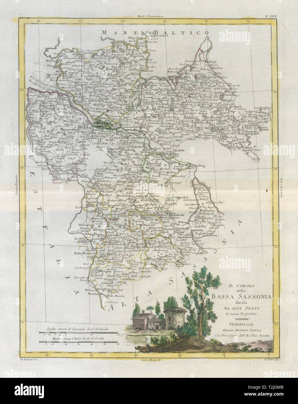 "Il Circolo della Bassa Sassonia…". NW Germany. Niedersachsen. ZATTA ...