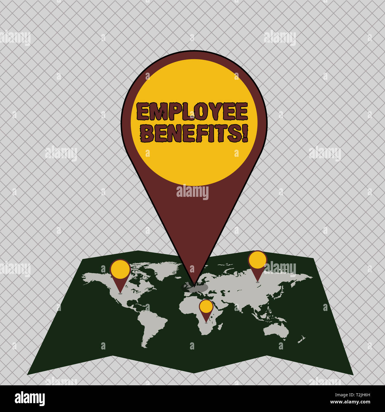 Conceptual hand writing showing Employee Benefits. Concept meaning ...